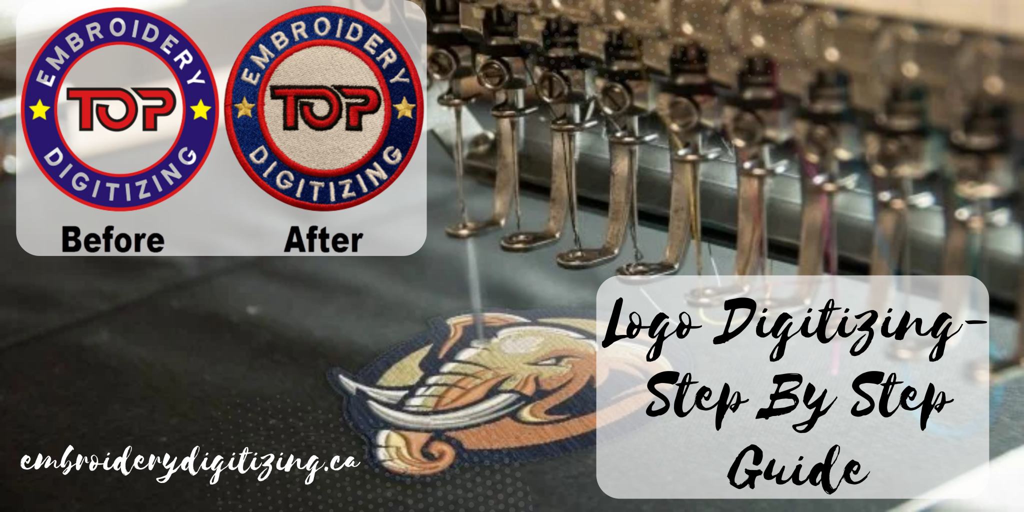 How to Digitize a Logo for Embroidery- Digitizing Steps